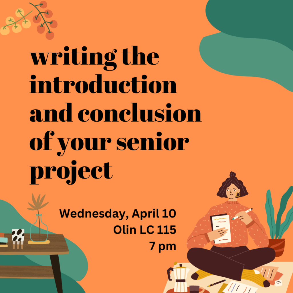 Writing the Introduction and Conclusion of Your Senior Project ...