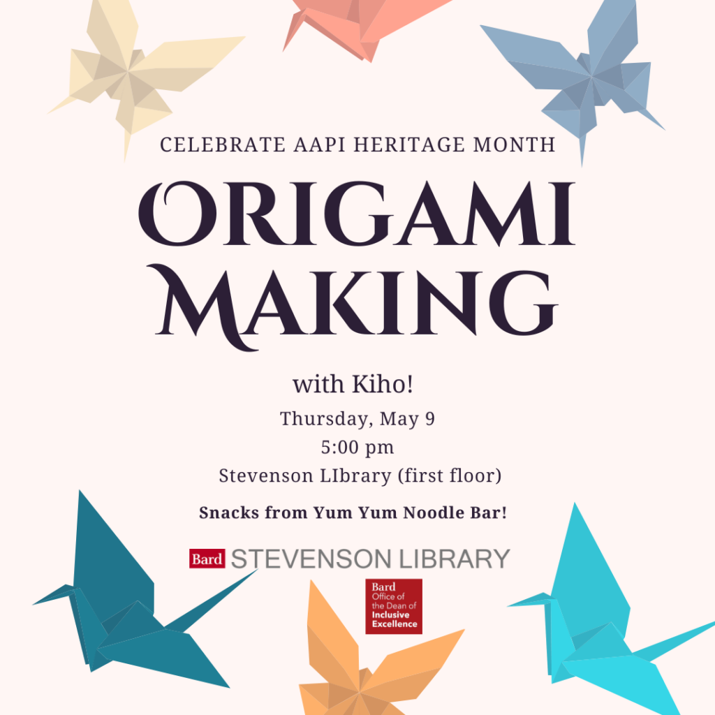 Origami Workshop | Stevenson Library News